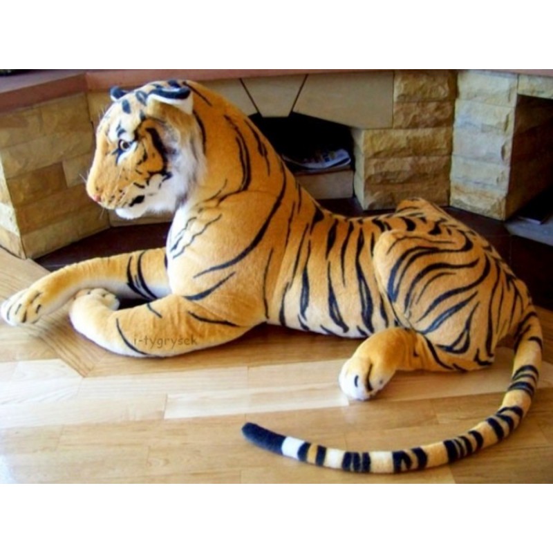 Mega grote tijger van 100 cm lang | mety staart 160