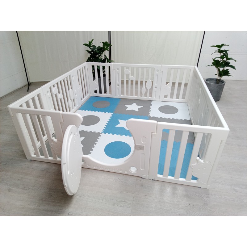 Kunststof grondbox Beer | Babybox | 192x192 cm | Model BDK 7-B